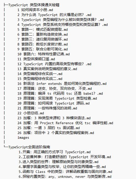 Typescript 类型体操通关秘籍与typescript全面进阶指南 教程 下载 Python知识分享网